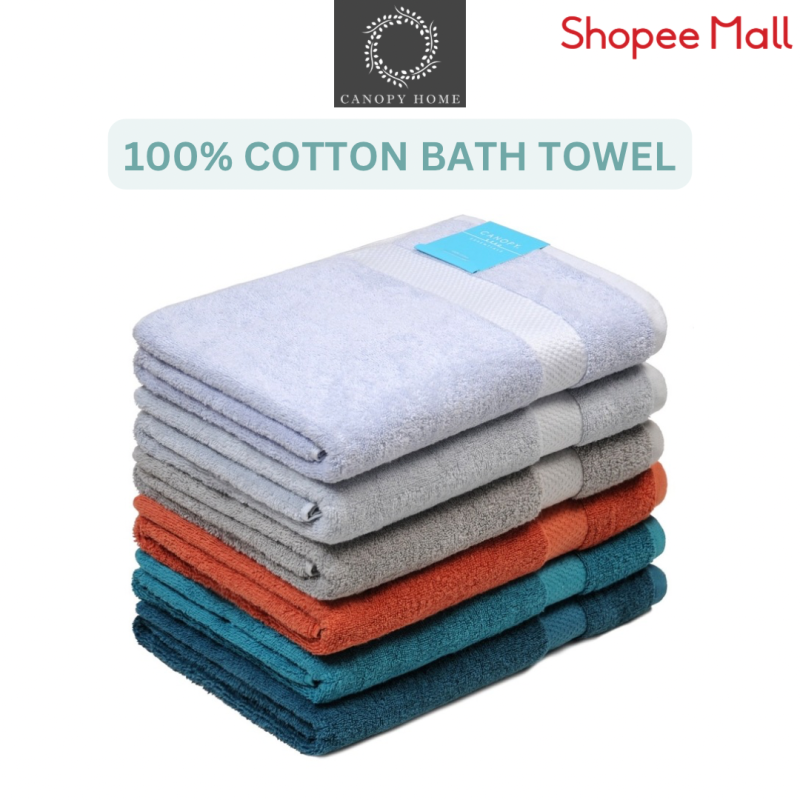 Canopy 100% Cotton Bath Towel (85x150cm)(Design: Indulgence) – Wing ...